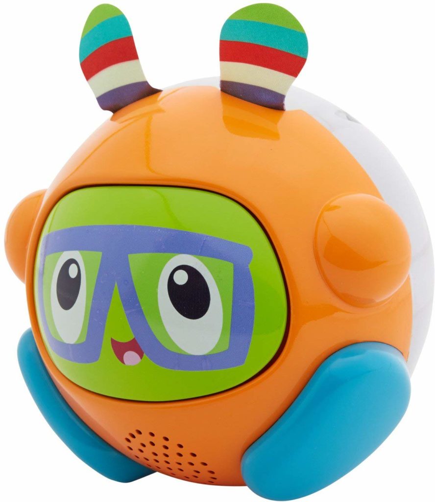 Beatbo Fisher-Price Bright Spin & Crawl Tumble Franky Beats Ball – Ele ...