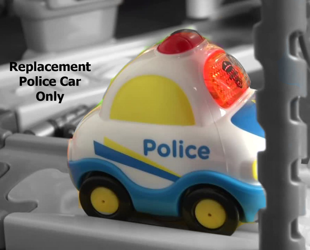 Replacement Police Car for V-Tech Go Go Smart Wheels Police Station ...