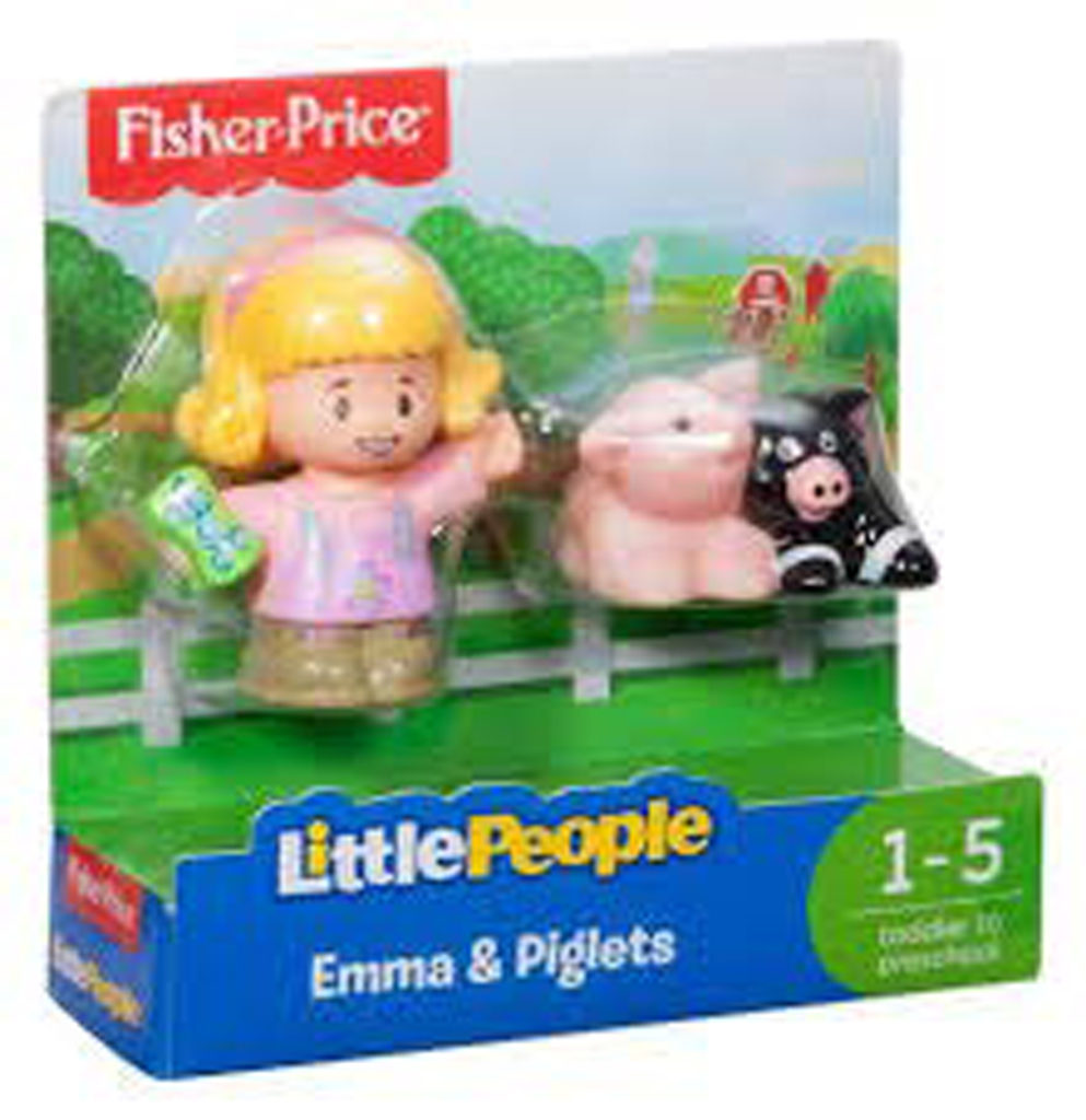 Fisher-Price Little People Emma and Piglets – Ele Toys, LLC