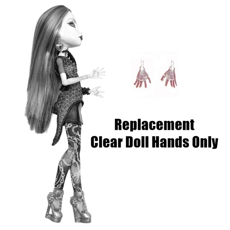 Replacement Clear Doll Hands for Monster High Picture Day Spectra Doll ...